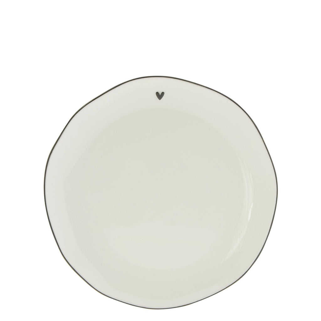 Piatto dessert per dolce Bastion Collection in gres 19 cm cuore ...